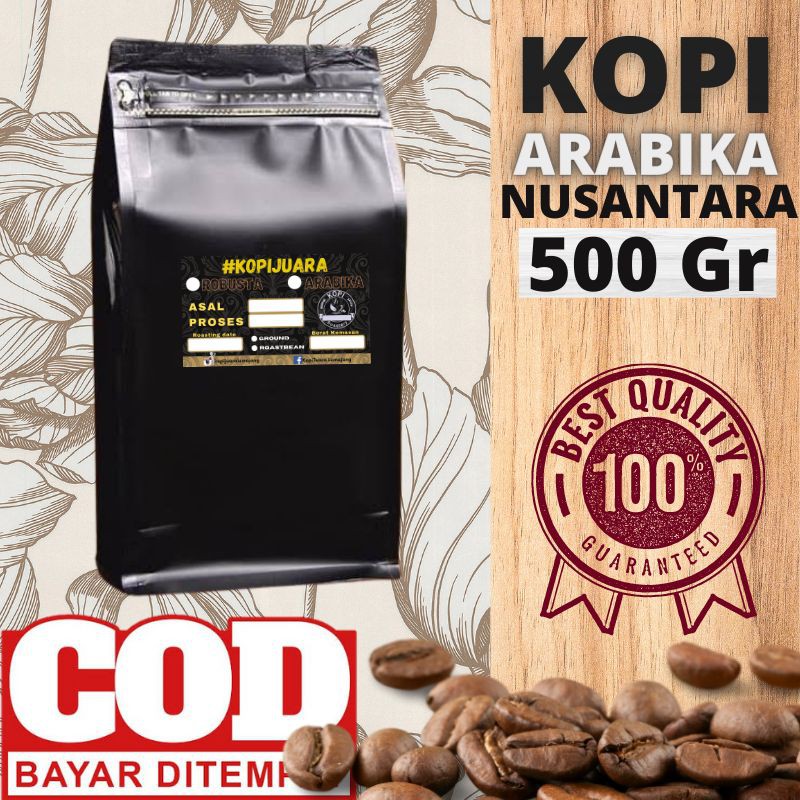 Jual Kopi Arabica Nusantara 500gr Arabika Gayo Arabika Toraja Arabika ...