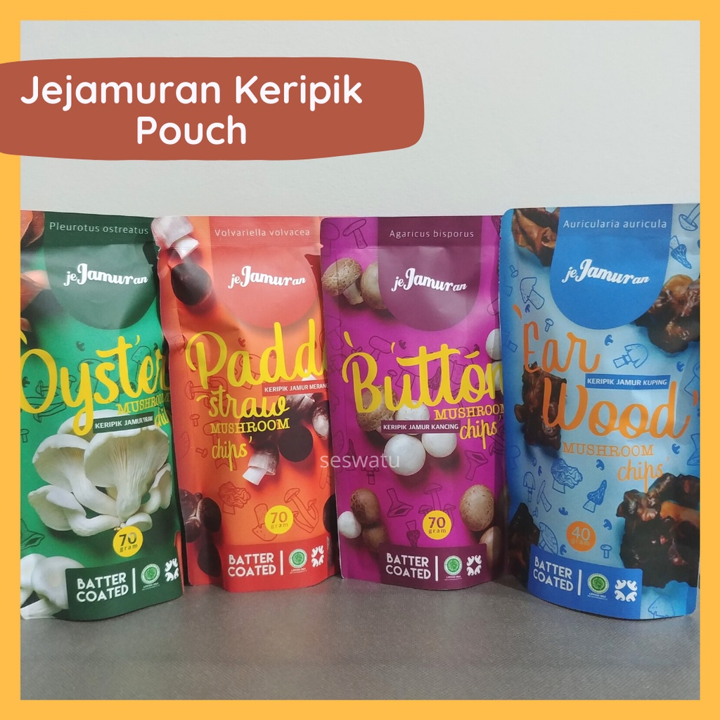 Jual JEJAMURAN / Keripik Jamur / Oleh-Oleh Khas Jogja / Snack Cemilan ...