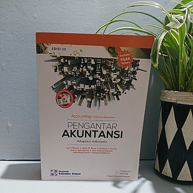 Jual Buku Pengantar Akuntansi - Adaptasi Indonesia Edisi 25 Full Bab | Shopee Indonesia