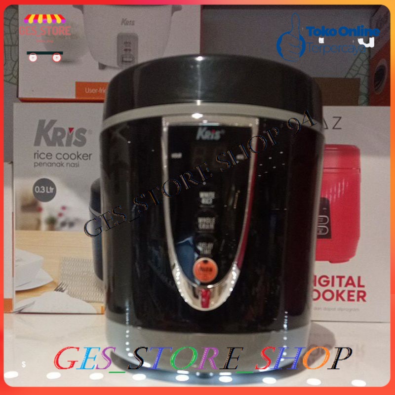 Jual Kris Rice Cooker 300 Ml Drc-03l - Hitam/Pemasak Nasi Ukuran 300Ml ...