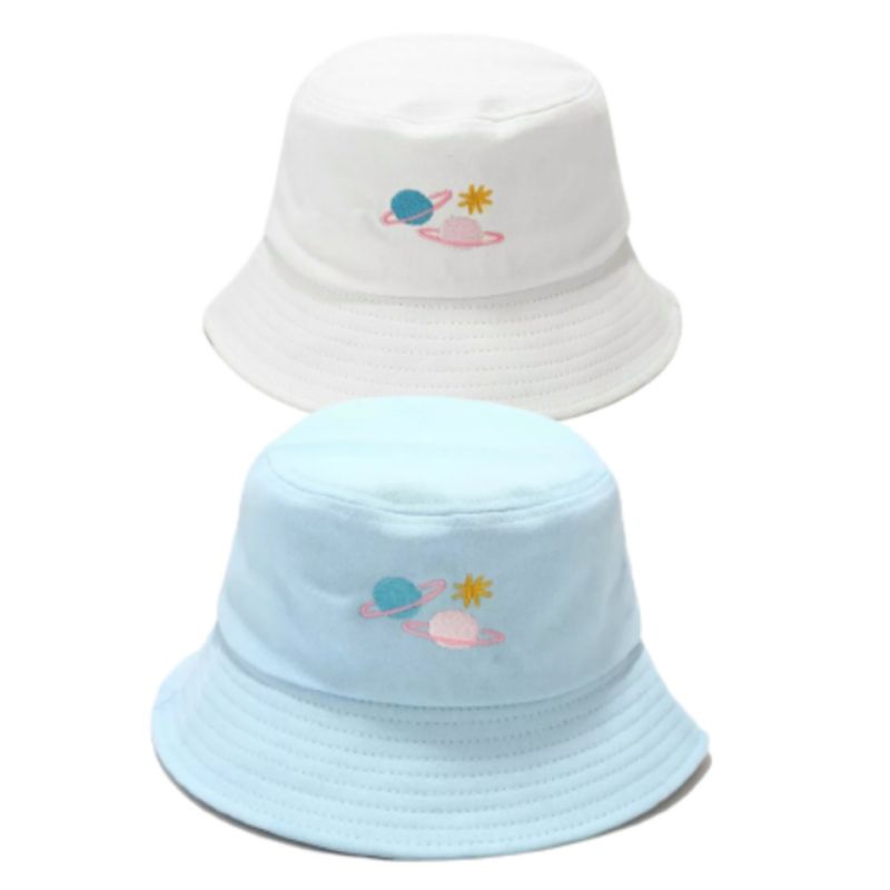 Jual topi bucket hat pria dan wanita bolak balik bervariasi bordil ...