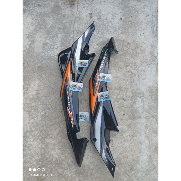 Jual Cover Body Belakang Satria Fu Lama Thailand Satria Fu Barong Hitam ...