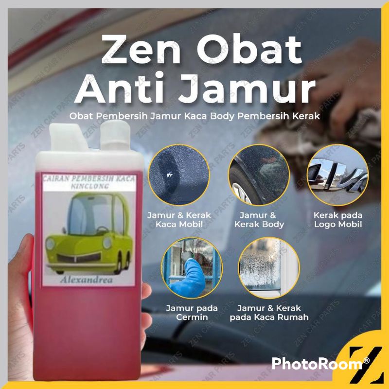 Jual Obat jamur isi 1000ml Pembersih Jamur Kaca Mobil 1 Liter / Obat ...