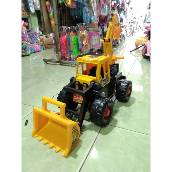 Jual mainan anak bulldozer mainan alat berat | Shopee Indonesia