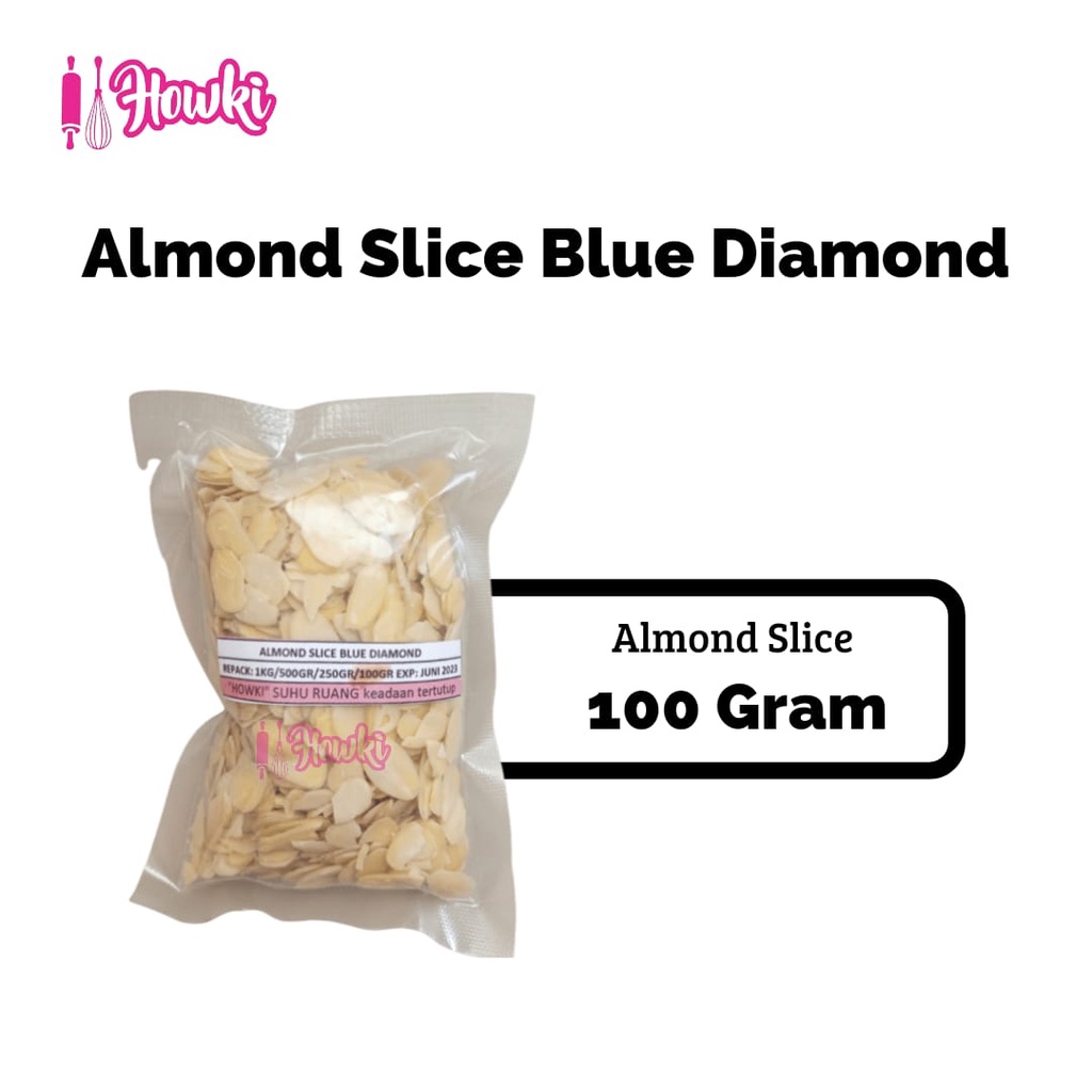 Jual Almond Slice Repack 100 gr | Shopee Indonesia