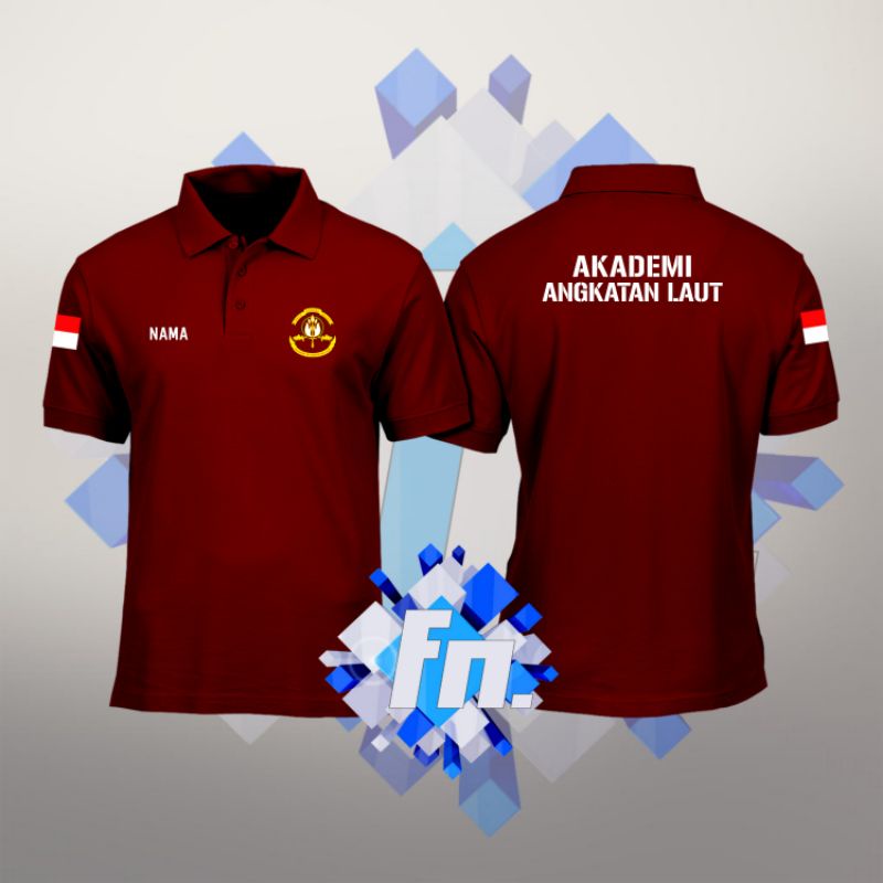Jual KAOS POLO SHIRT PENDEK TNI AKMIL TARUNA AAL AKADEMI ANGKATAN LAUT | Shopee Indonesia