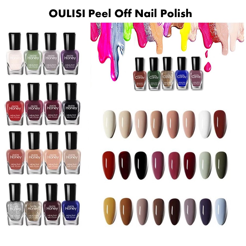 Jual [ ORIGINAL ] OULISI Kutek Peel Off / Kutek Halal Muslimah Tinggal ...