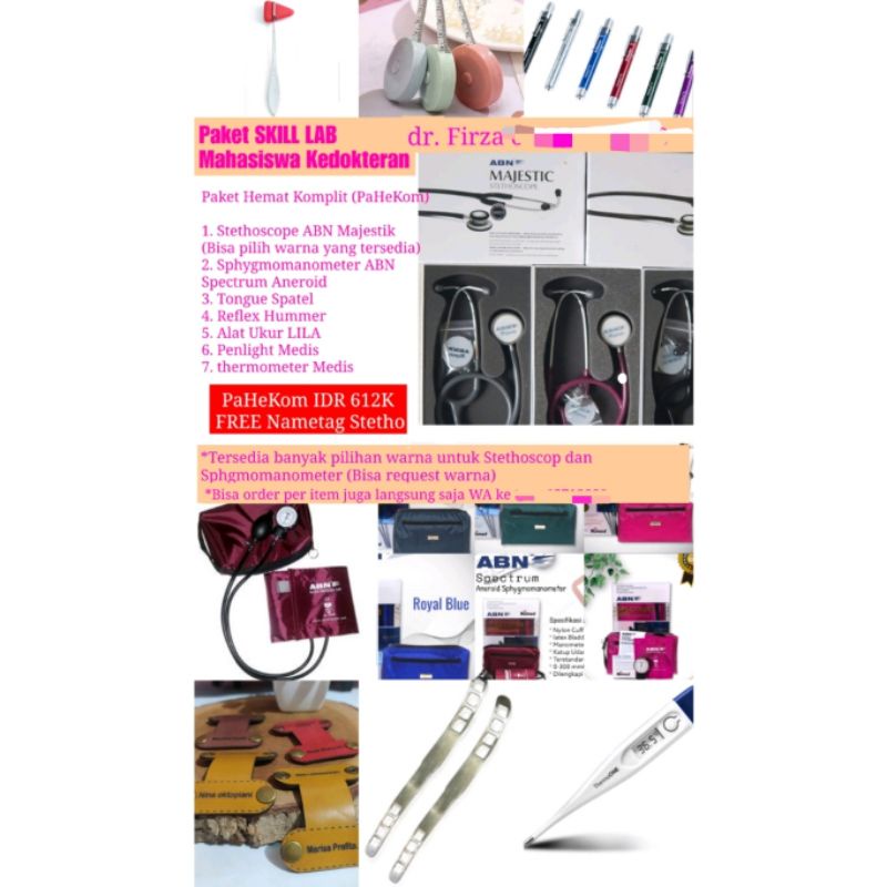 Jual paket Skill Lab komplit Original sesuai Standart mahasiswa kedokteran Skillslab Skillab ...