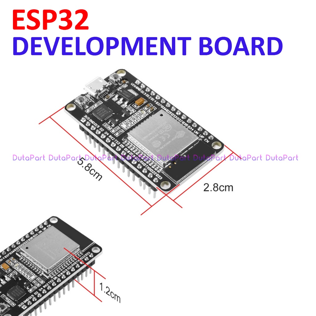 Jual ESP32 ESP-32 WiFi Bluetooth Dual Mode IoT ESP-32S Development ...
