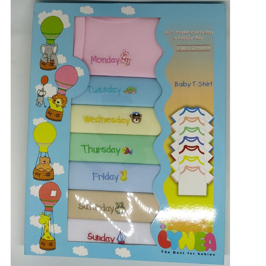 Jual PROMO OBRAL Lynea baju bayi set , baby Tshirt DEFECT obral (sunday ...