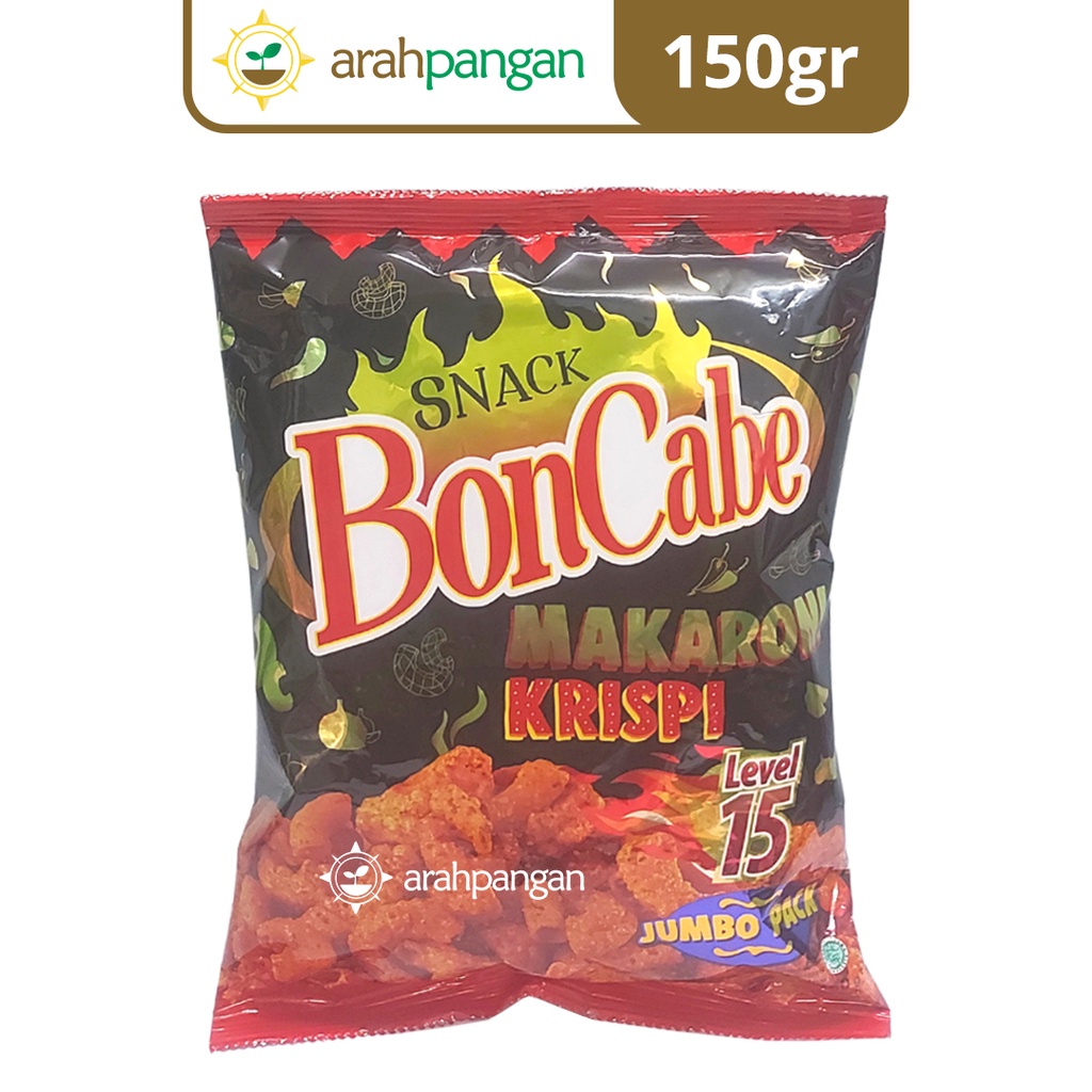 Jual Makaroni Krispi Boncabe LEVEL 15 Kobe JUMBO PACK 150gr | Shopee ...