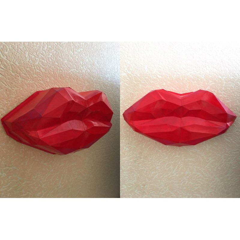 Jual Low Poly lips Papercraft | Shopee Indonesia