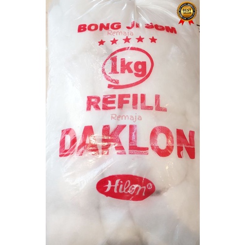 Jual 1 Kg Dakron Kiloan / Daklon 1Kg /DAKRON 1KG ASLI / DACRON KUALITAS ...