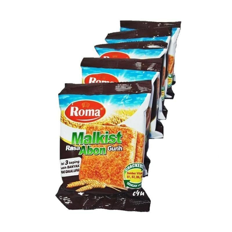 Jual Biskuit roma malkist abon 1 renceng isi 10pcs | Shopee Indonesia