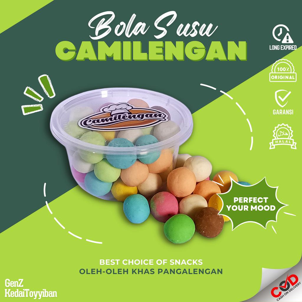 Jual Bolsu Bola Bola Susu Snack Makanan Ringan Kue Matcha Dancow Oleh ...