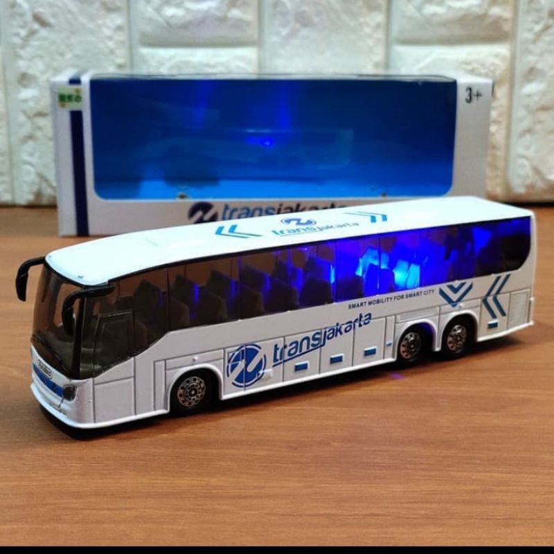 Jual DIECAST BUSWAY TRANSJAKARTA - MINIATUR BUS TRANS JAKARTA DEKORASI ...