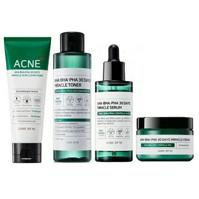 Jual SOMEBYMI AHA BHA PHA FULL SET (ACNE FOAM) | Shopee Indonesia