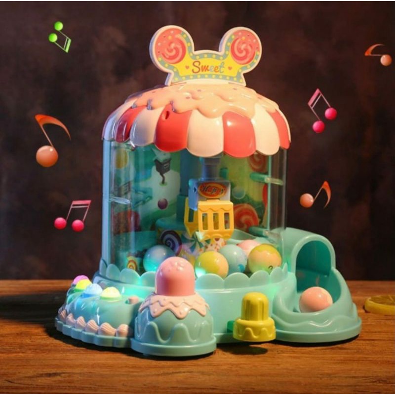 Jual Mainan Doll Catcher Mesin Capit Bola Claw Machine | Shopee Indonesia