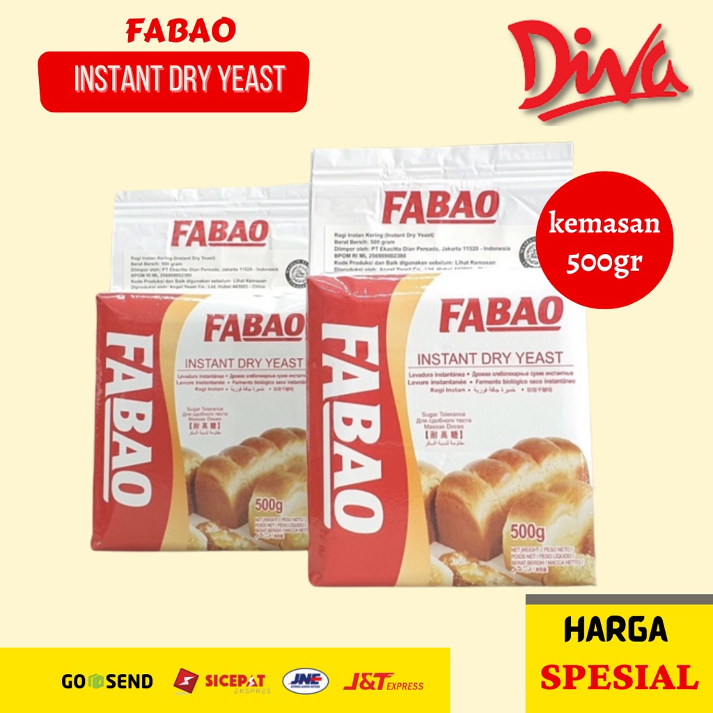 Jual Fabao Instant Dry Yeast | Ragi kering 500gr | Shopee Indonesia