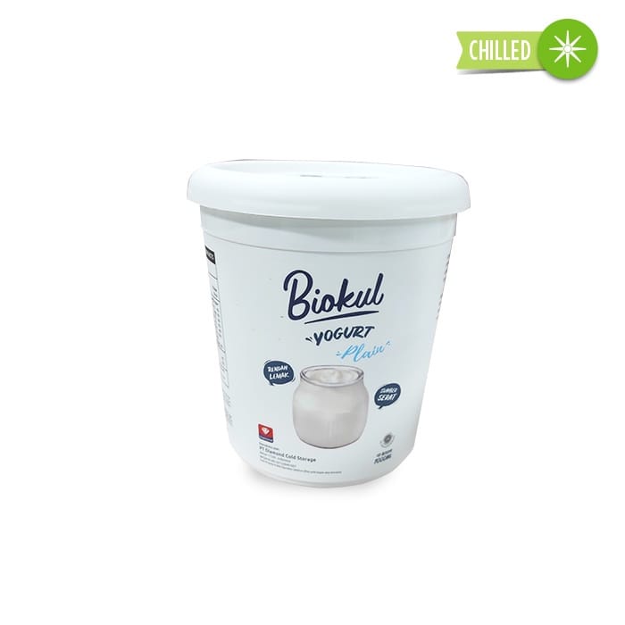 Jual Yogurt Biokul Stirred Plain Strawberry Blueberry 1 Liter Diamond ...