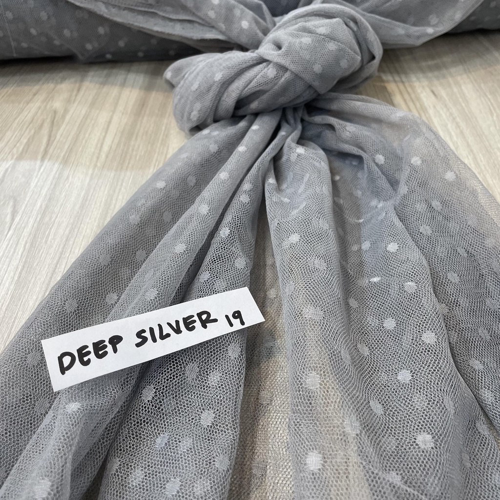 Jual Tille Dot / Tulle Dot / Tile Dot / Tile Polkadot / Tille Bintik ...