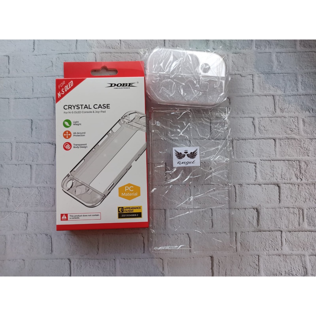 Jual Dobe Mika Protective Crystal Case Casing Clear Nitendo Switch OLED ...