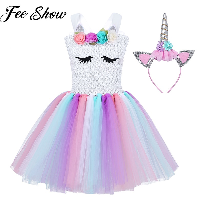 Jual PREORDER Kostum Peri Kartun Putri Anak Perempuan Gaun Tutu Jala ...