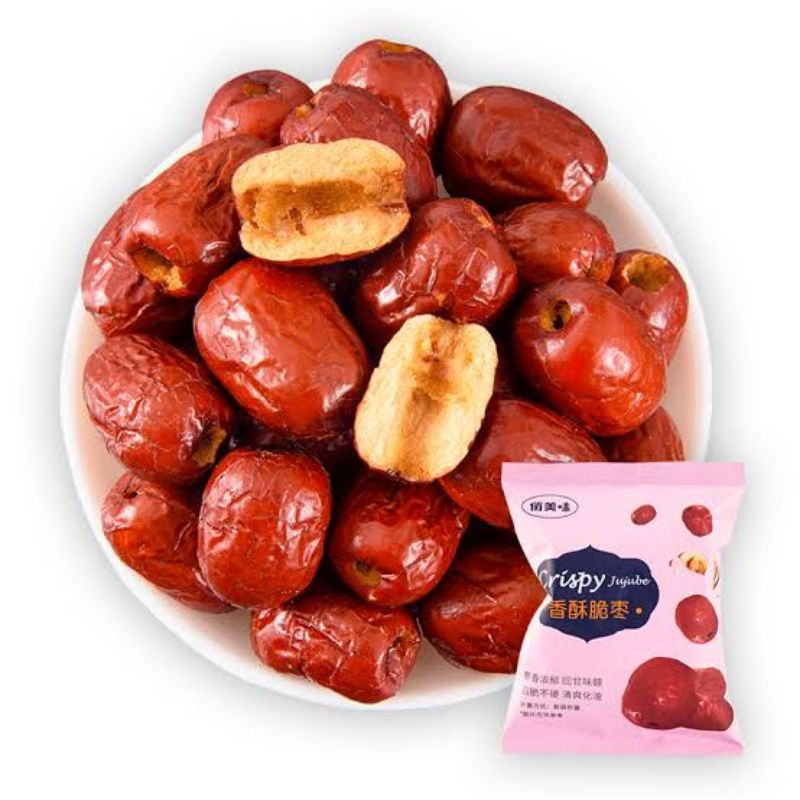 Jual Halal - Buah Kurma Crispy / Angco Jujube Kering 20gr | Shopee ...