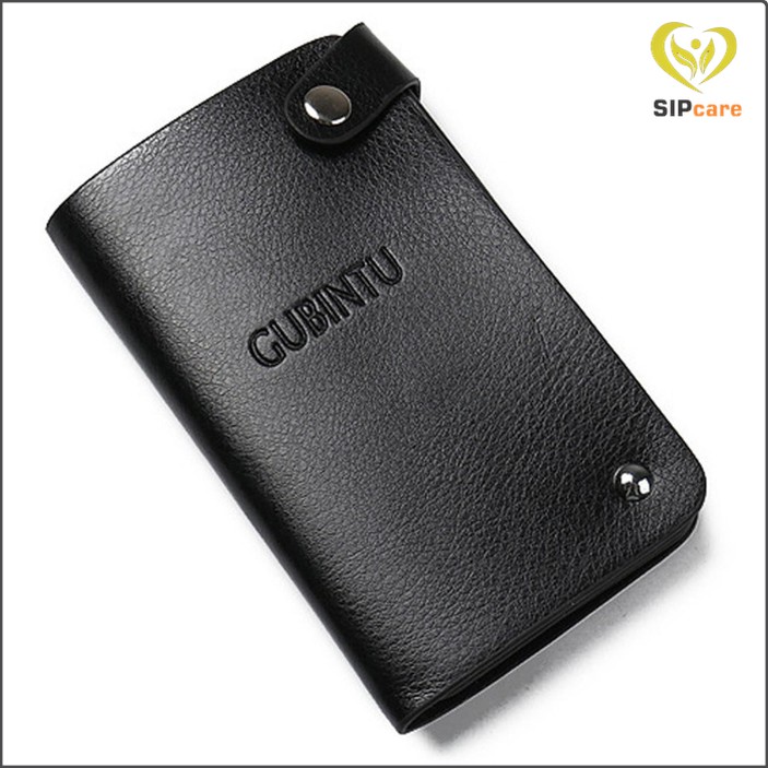 Jual GUBINTU Dompet Kulit Penyimpanan Kartu Bisfold Design - G007 ...