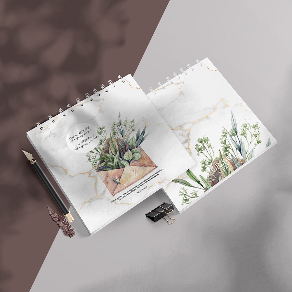 Jual NOTE BOOK SPIRAL MINI UKURAN 11X10.5CM | NOTEBOOK AESTETIC BANYAK ...