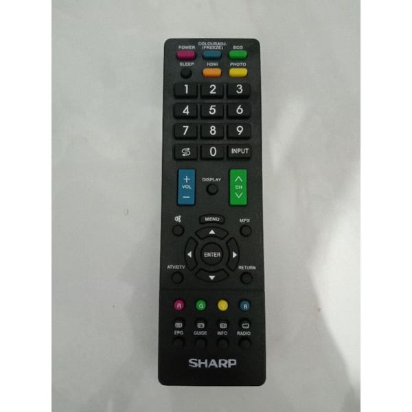 Jual REMOT TV LCD/LED SHARP AQUOS GB225WJSA | Shopee Indonesia