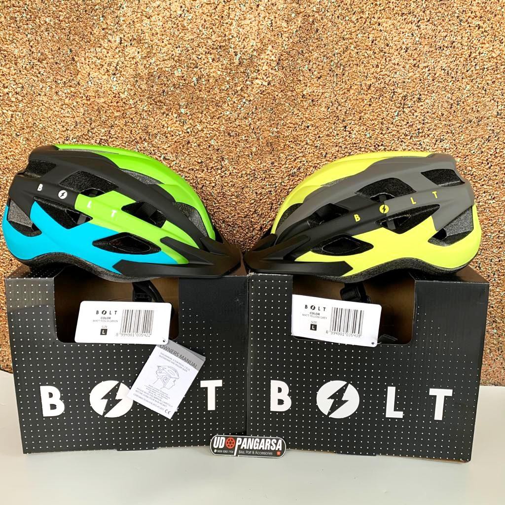 Jual Helm Sepeda POLYGON BOLT original MTB GUNUNG Seli roadbike ...