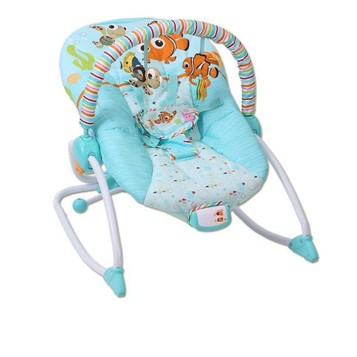 Jual Kiddo Bright Starts Infant to Toddler Rocker - Finding Nemo Fins ...