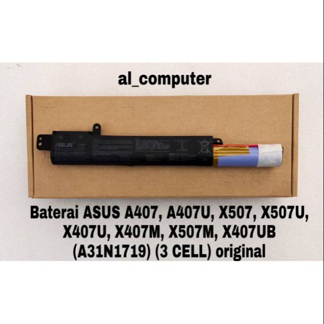 Jual Baterai ASUS A407 A407U X507 X507U X407U X407M X507M X407UB ...