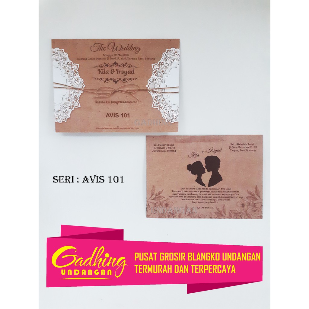 Jual Blangko Undangan AVIS 101 Harga Murah | Shopee Indonesia