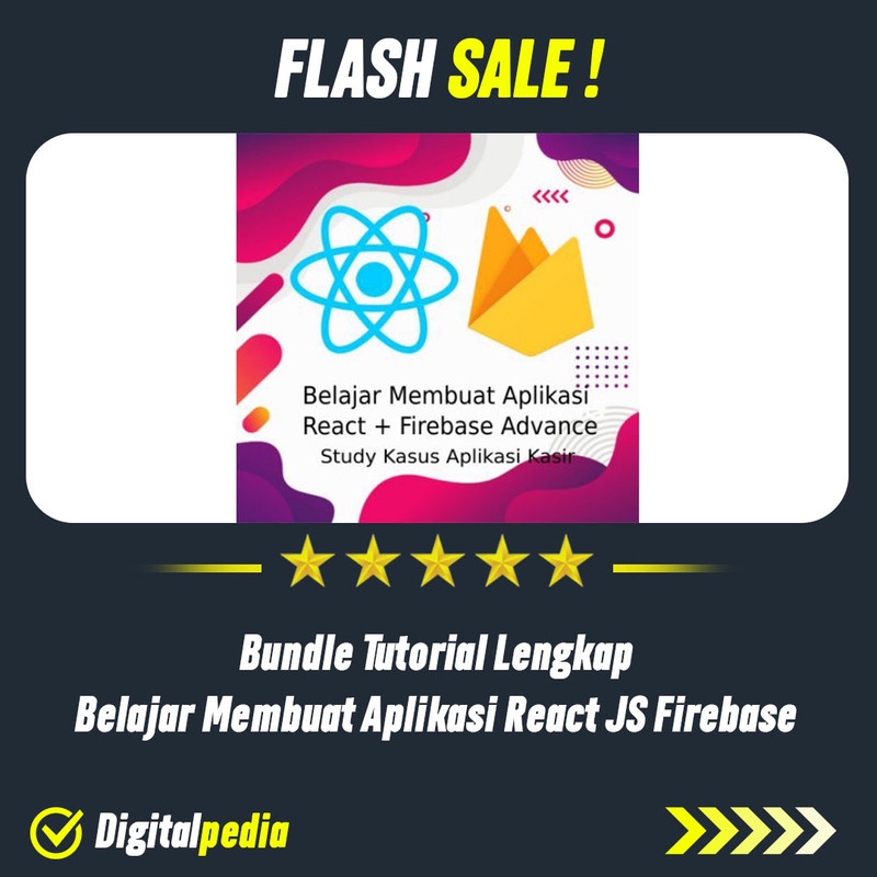 Jual Bundle Tutorial Lengkap Belajar Membuat Aplikasi React JS Firebase ... Jual Bundle Tutorial Lengkap Belajar Membuat Aplikasi React JS Firebase ...