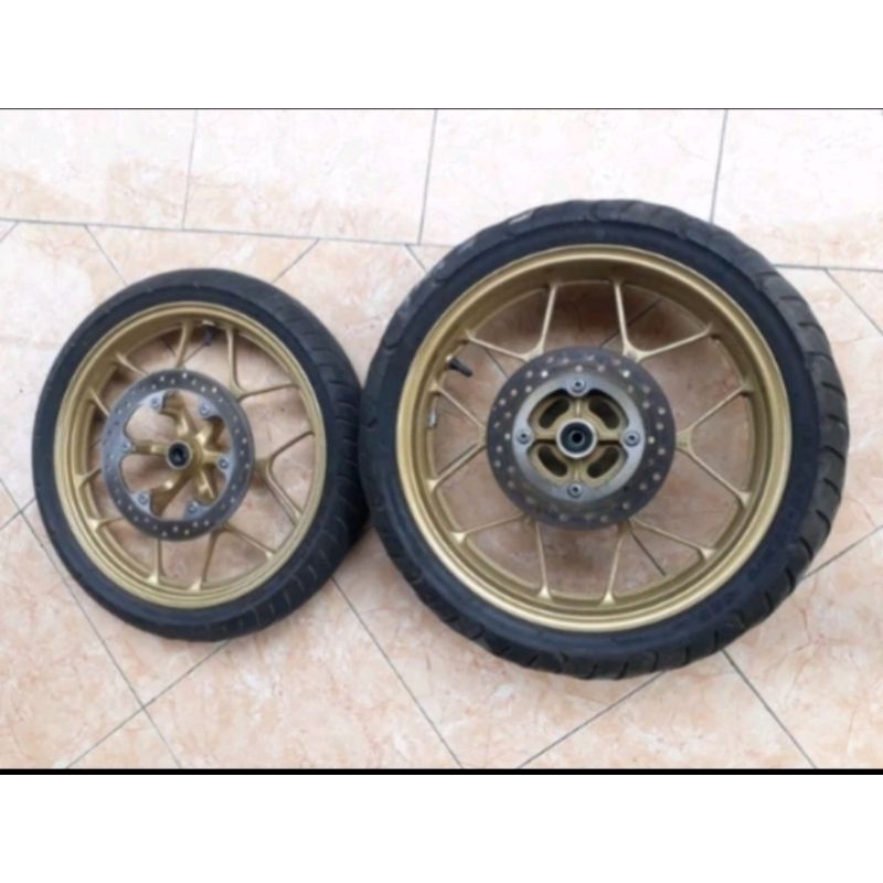 Jual velg set Honda Supra GTR 150 velg set ban Supra GTR 150 | Shopee ...