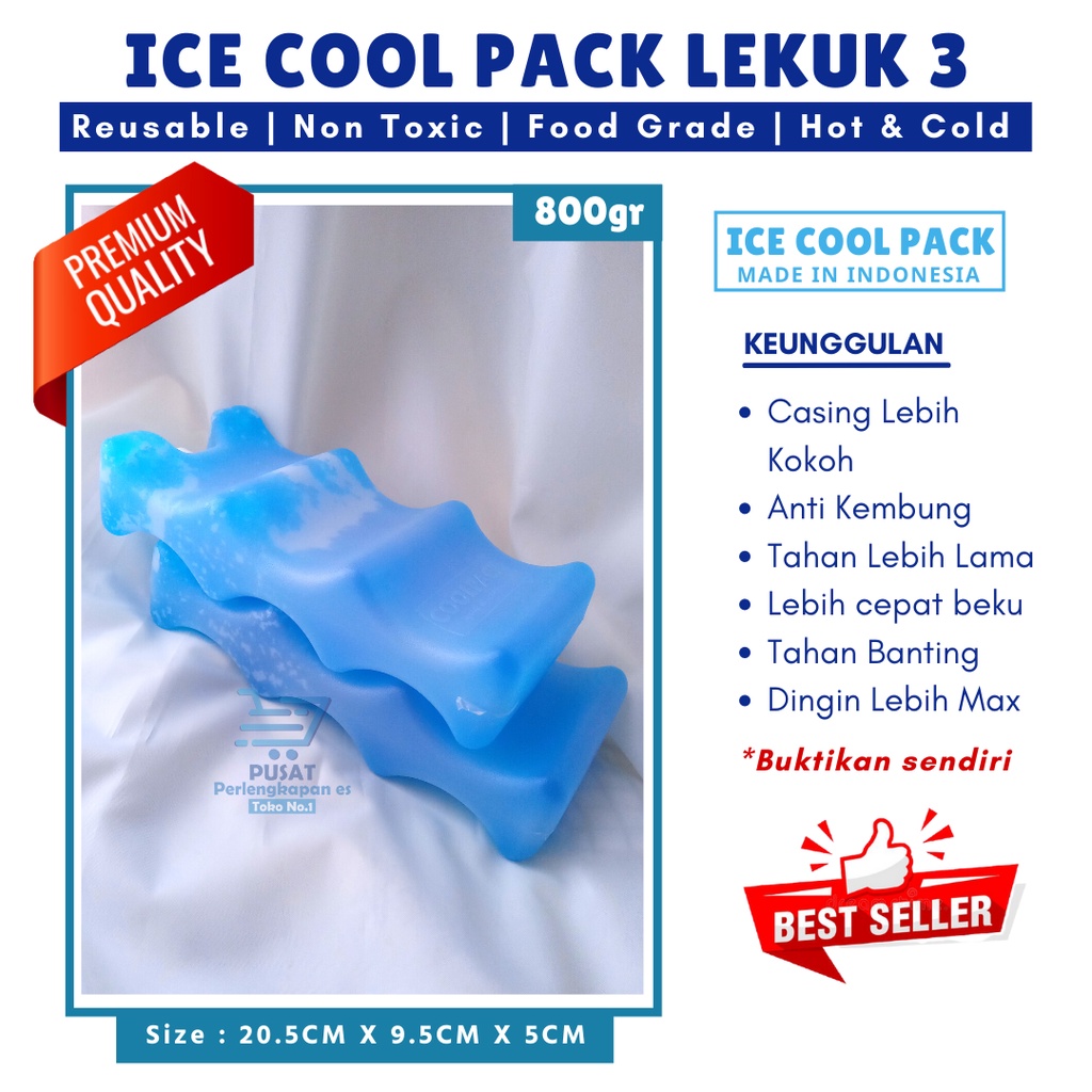 Jual ICE PACK YANG BAGUS / HARGA ICE PACK ASI / ICE COOL GEL ...