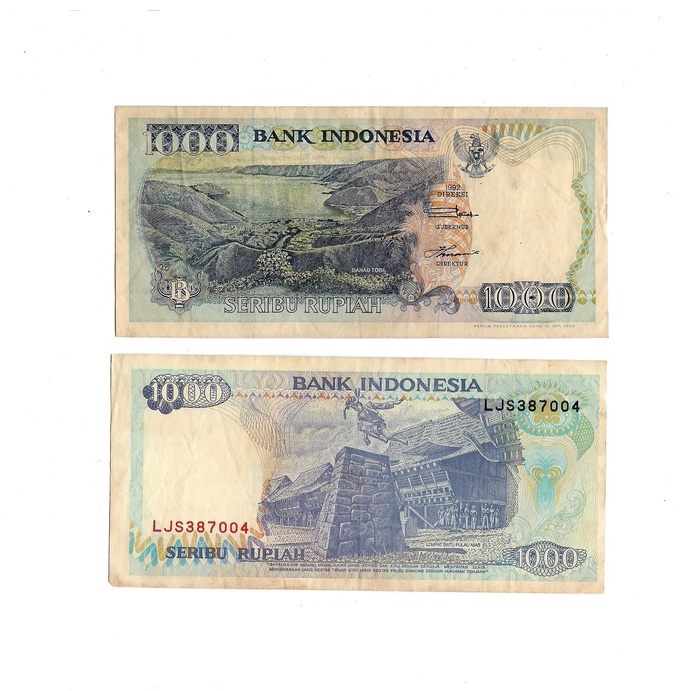 Jual Uang kuno Indonesia 1000 Rupiah Emisi 1992 | Shopee Indonesia