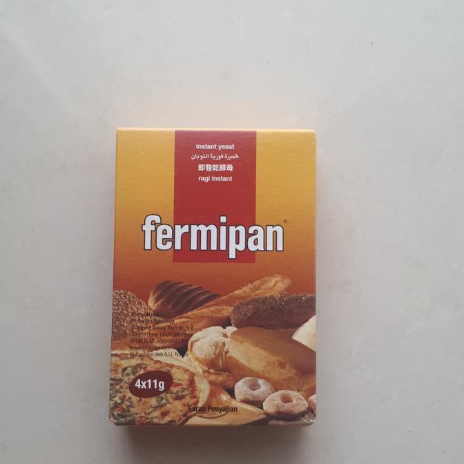 Jual BAHAN KUE RAGI FERMIPAN 11GR ISI 4 BUNGKUS PERISA MAKANAN ...