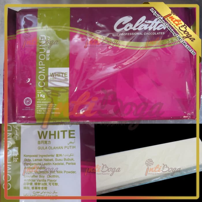 Jual COLATTA WHITE COMPOUND batang | Shopee Indonesia