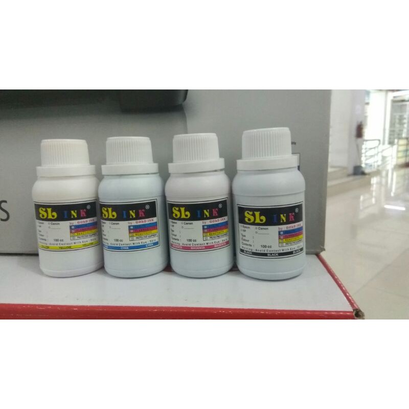 Jual TINTA SL INK (by GOLD INK) ,KUALITAS BAGUS,CERAH ,AWET UTK HEAD ...