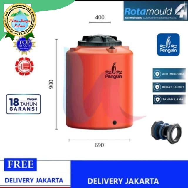 Jual Toren air 320 liter tangki air tandon air 320 liter PENGUIN TB-32 termurah | Shopee Indonesia