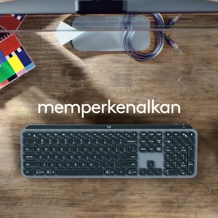 Jual Logitech MX Keys Mini (For Mac) Keyboard Wireless Bluetooth Minimalist Backlit Illuminated ...