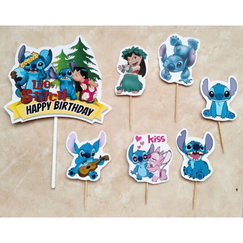 Jual hiasan nasi tumpeng hiasan kue ulang tahun cake topper satu set ...