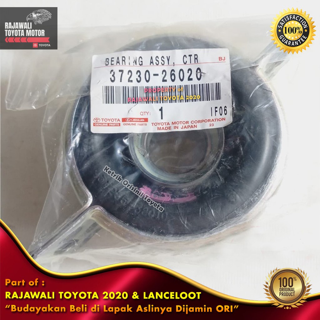 Jual Center Bearing Kopel Kijang Kapsul 7K & Hiace Support Laher Tengah ...