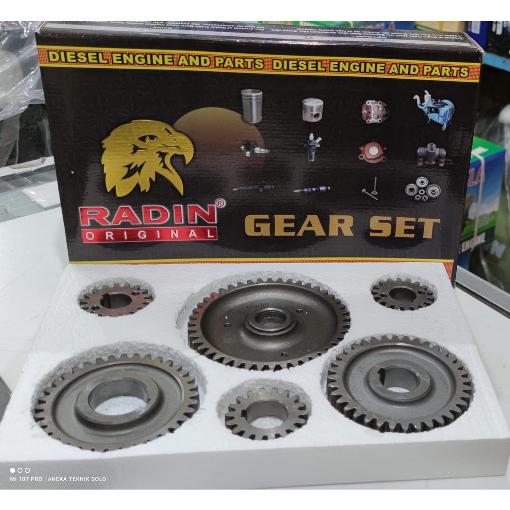 Jual Gear Set S195 Radin Gear Set S1110/S1115 Radin Gear Set Disel Solar | Shopee Indonesia