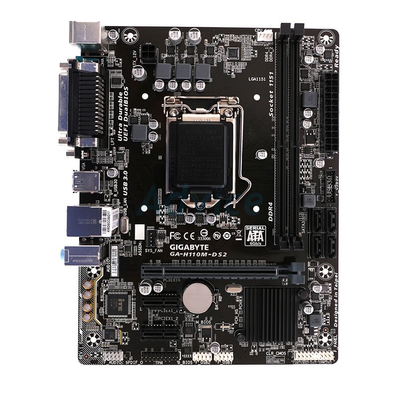Jual Motherboard Gigabyte H110MDS2 1151 / gigabyte H110 ddr4 h110m-ds2 ...