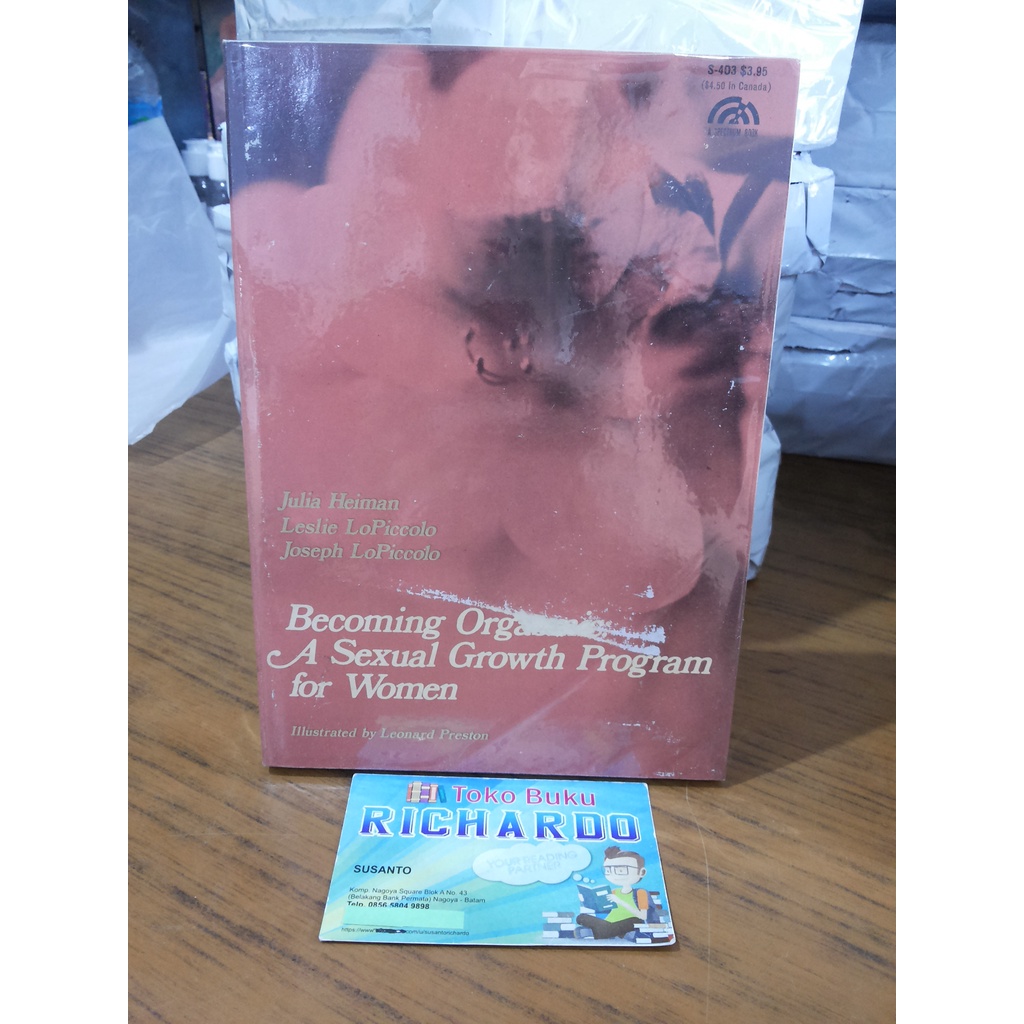 Jual Buku Becoming Orgasmic A Sexual Growth Program for Women --- Julia ...