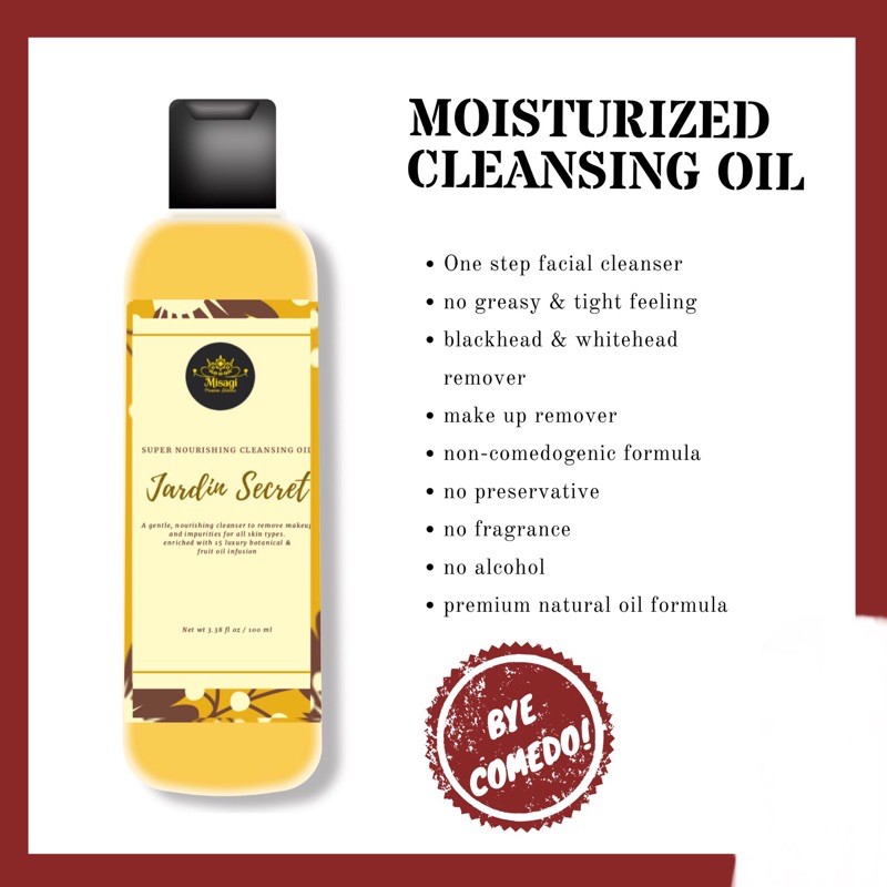 Jual MISAGI CLEANSING OIL SELF EMULSIFIED 100 ML (Non-Box) | Shopee ...